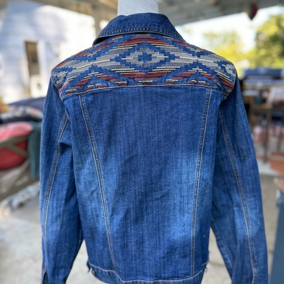 Stetson | Jackets & Coats | Stetson Denim Jacket With Embroidered Back ...